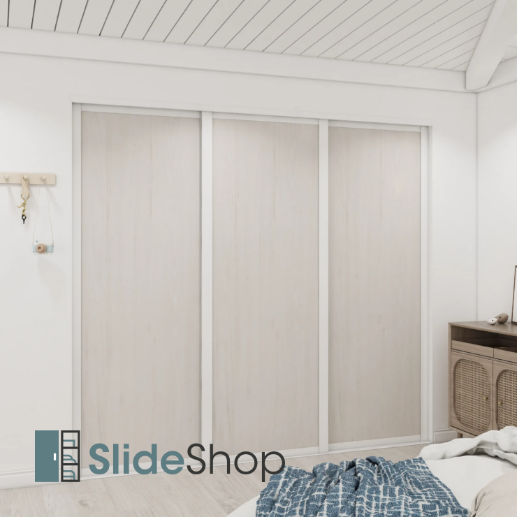 Coastal Single Full in Prime Melamine Hamptons Elm Timberland - SlideShop