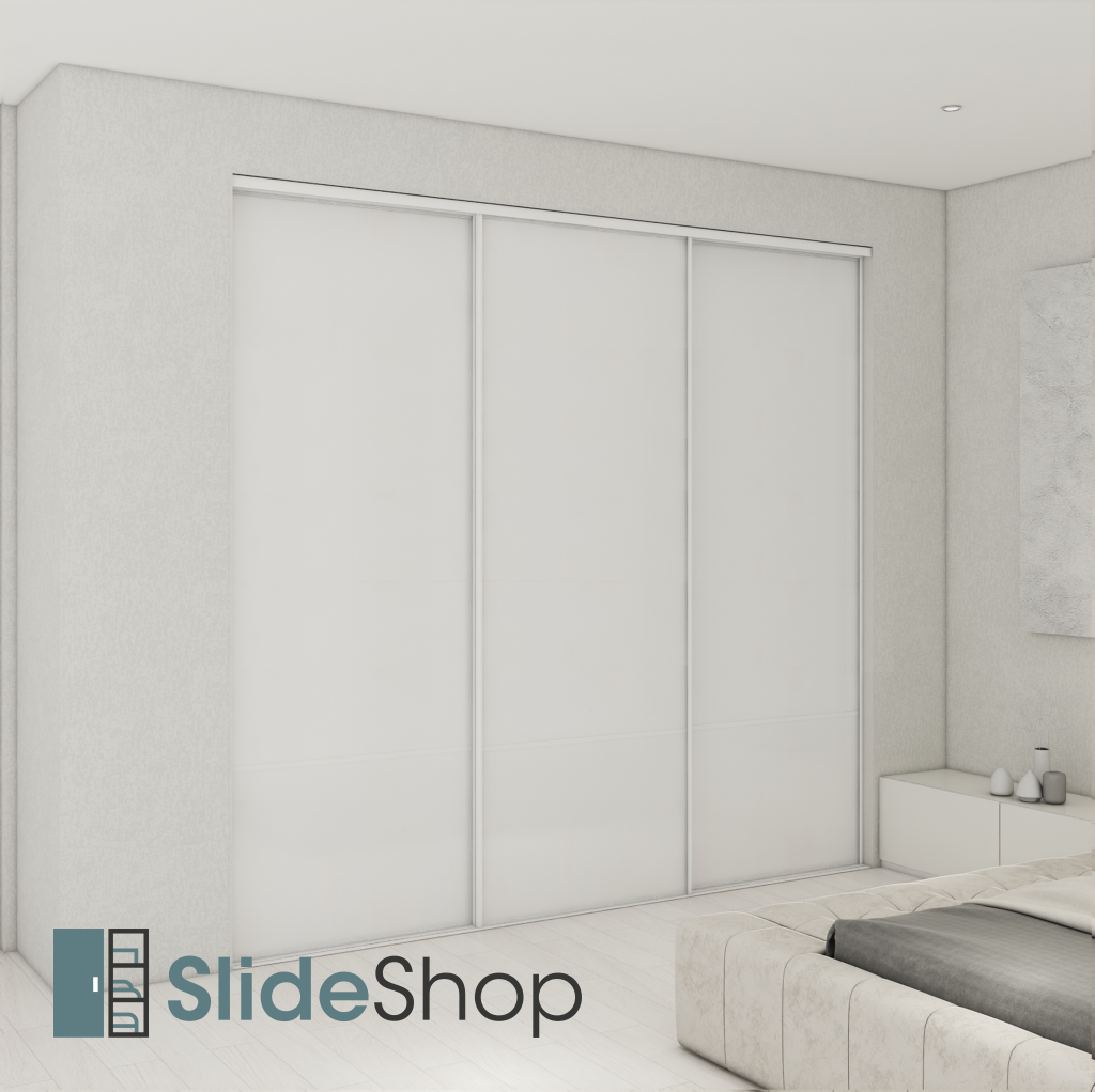 Minimalist Single Full in Melteca Melamine Warm White - SlideShop