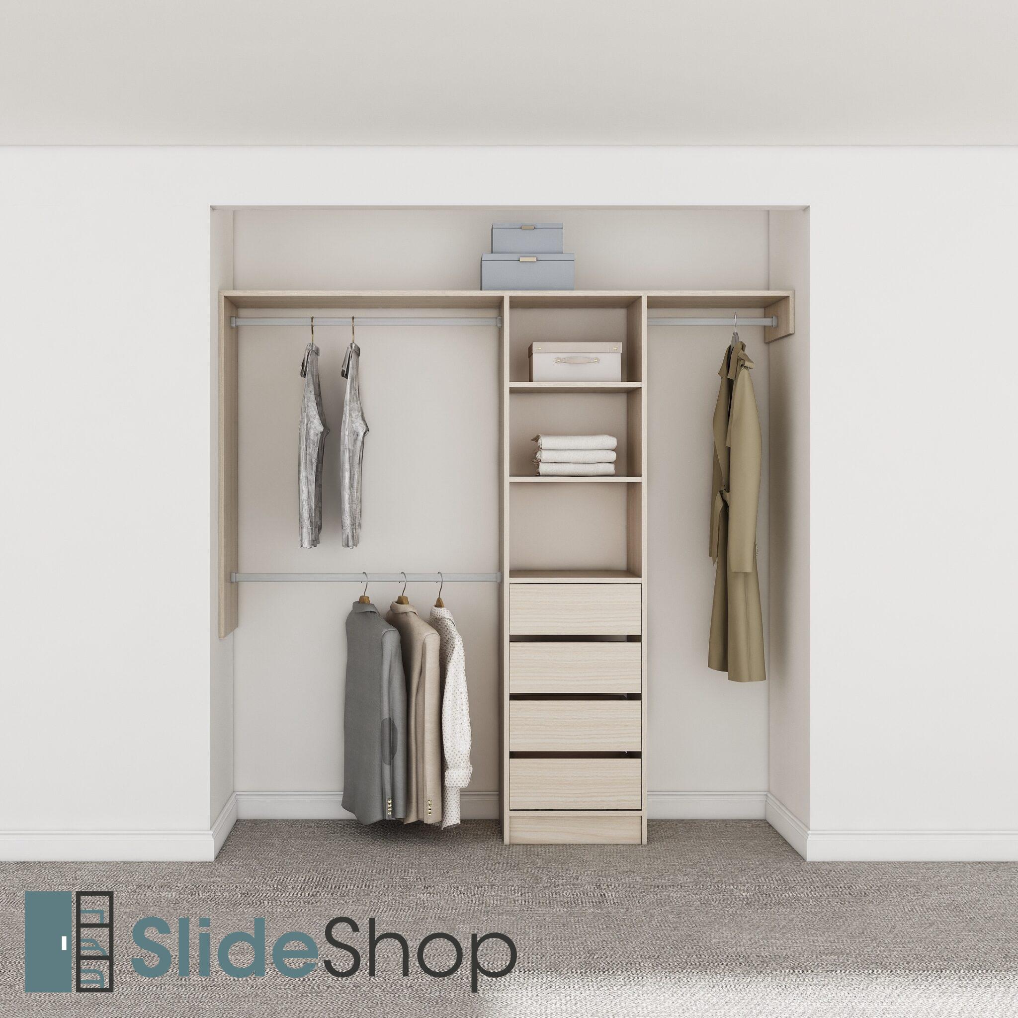 Verve | 3 Bay With 4 Drawers - SlideShop