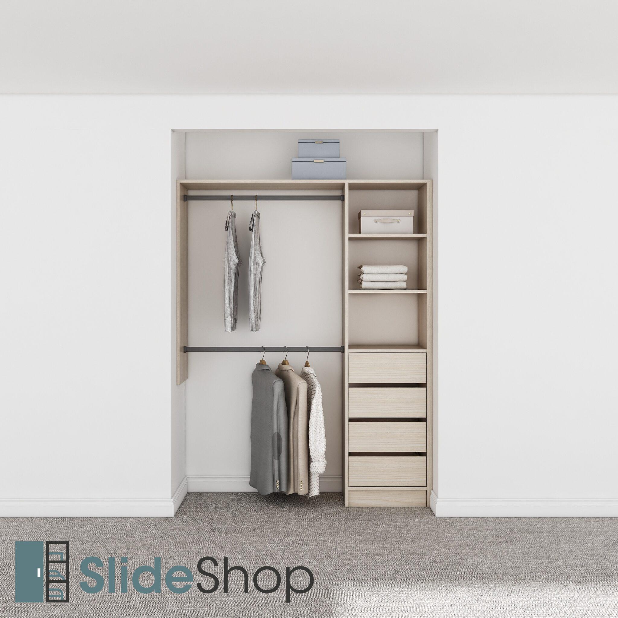 Verve | 2 Bay With 4 Drawers - SlideShop