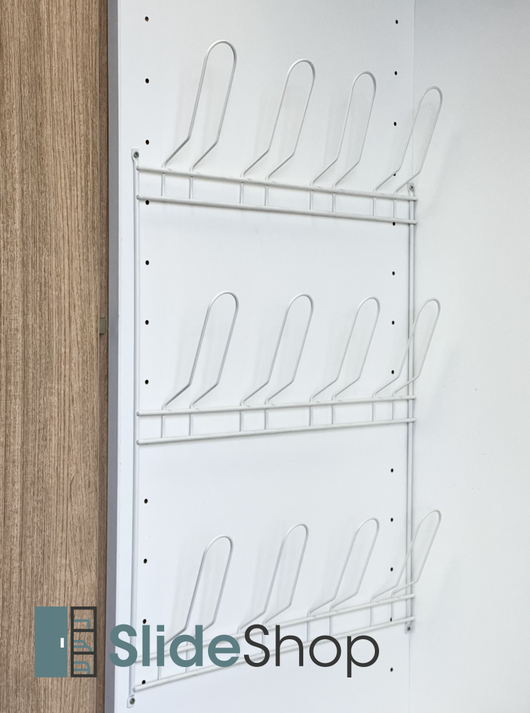 Side Mount Shoe Rack - SlideShop
